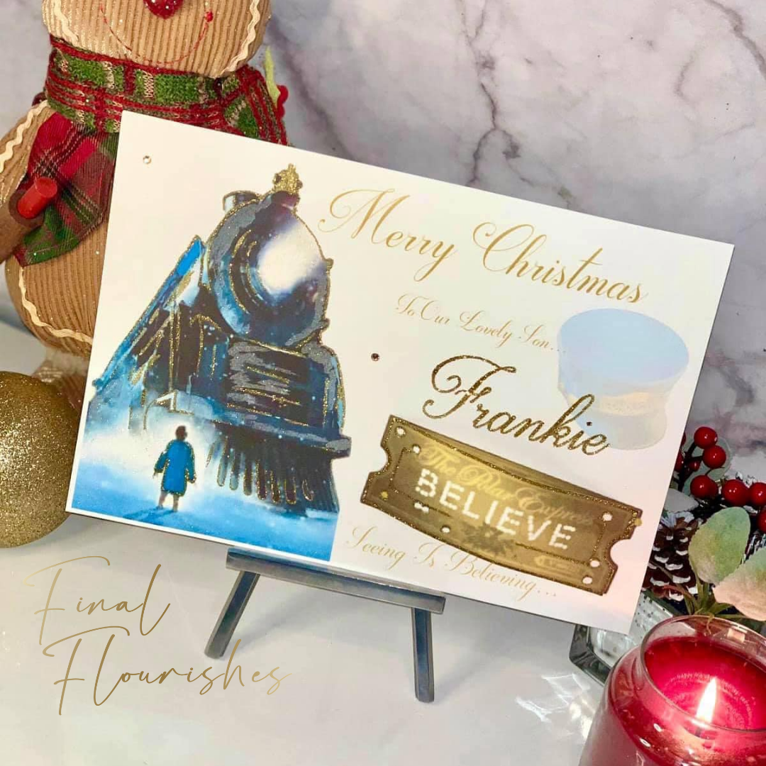 Polar Express Card – Final Flourishes